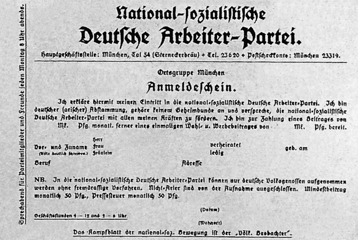 Das antisemitische Parteiprogramm | wissen.de