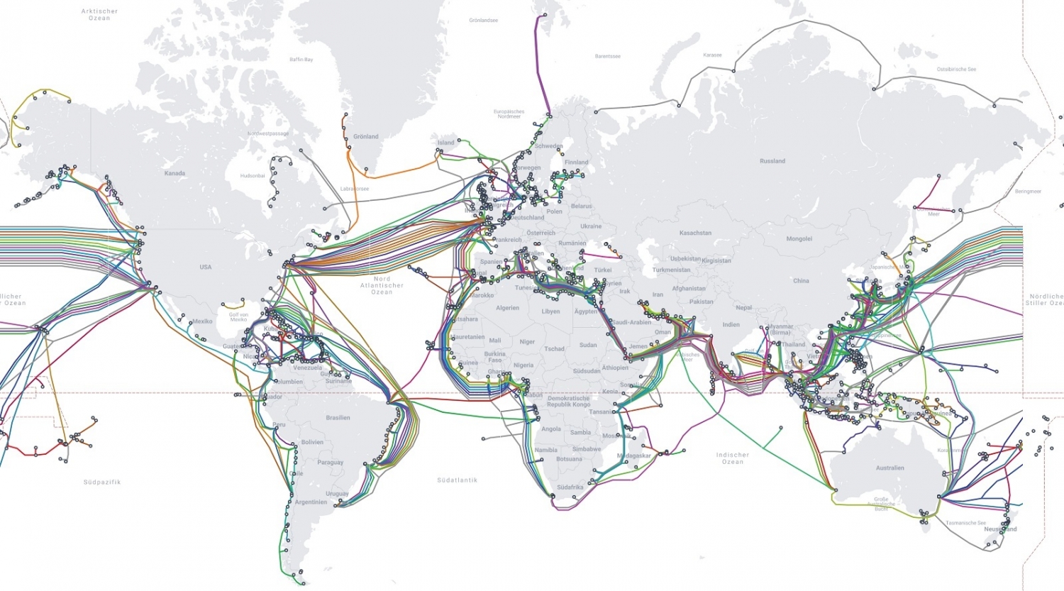 Unterseekabel – Schlagadern der Weltkommunikation | wissen.de